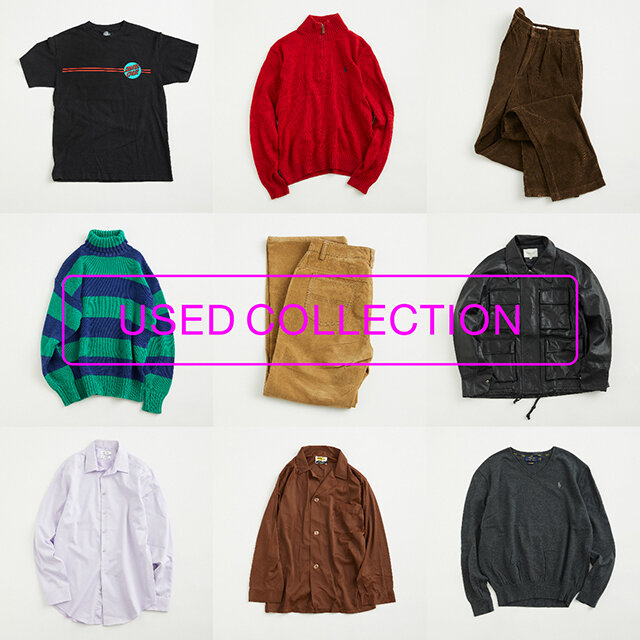 USED COLLECTION at ATTISESSION SHINJUKU - UAコラム／UA COLUMNS | ユナイテッドアローズ公式通販 – UNITED ARROWS ONLINE