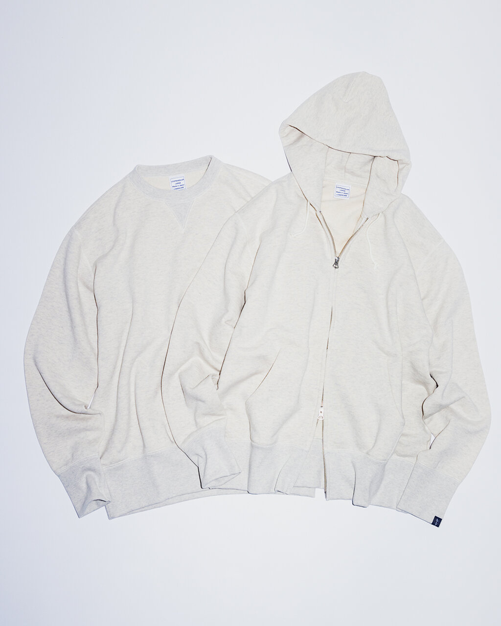 【別注】＜LOOPWHEELER x LOWERCASE＞フーディ クルースウェット フーディ クルースウェット｜ Exclusives 最新の別注アイテムをまとめて紹介！ ｜ ユナイテッド ...